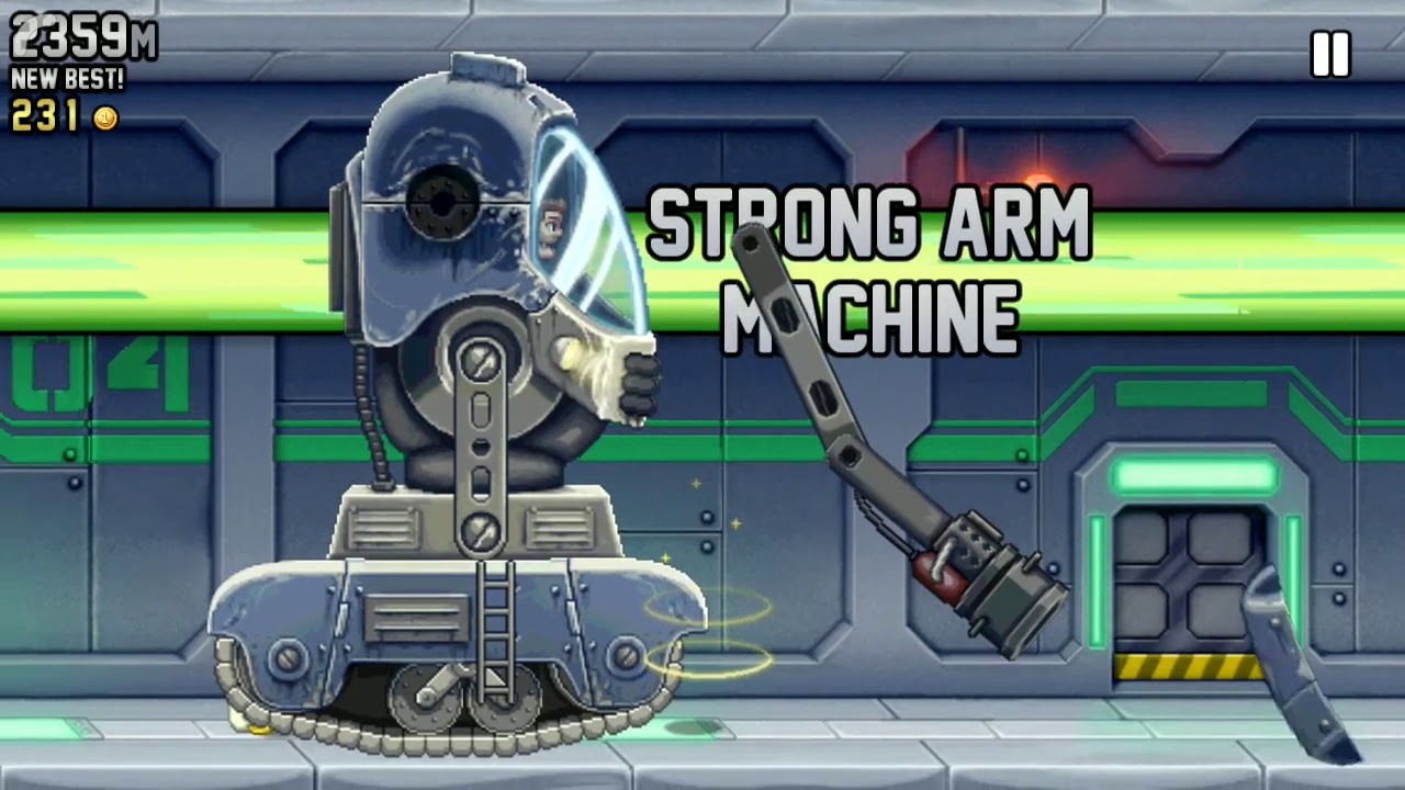 STRONG ARM MACHINE - JETPACK JOYRIDE IOS / ANDROID GAMEPLAY - YouTube