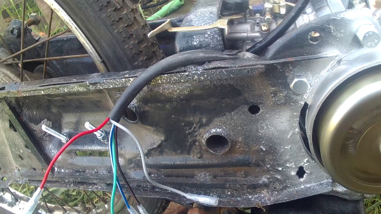 ..honda hobbit camino JIALING dayang cdi - YouTube