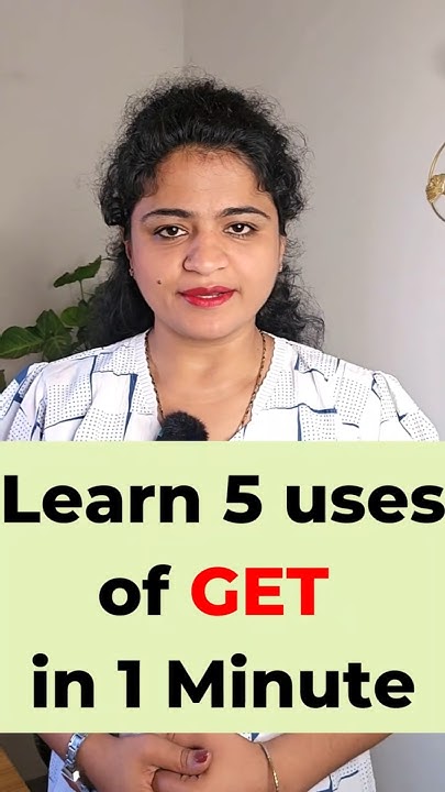 GET – 1 Word, 5 Meanings | English with Hindi Examples 😲📚 - YouTube