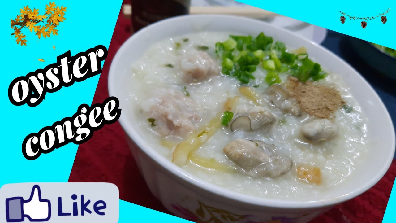 How to cook Oyster Congee(Chinese style)#homemade - YouTube