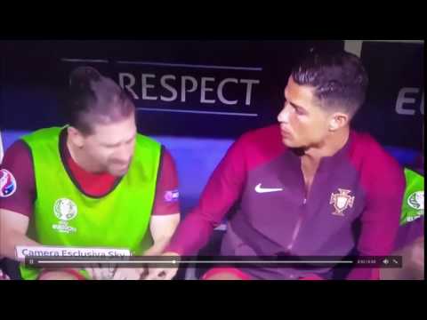 Funny Cristiano Ronaldo Strike Adrien Silva (Eder's Goal) | Euro 2016 Final Highlight (7/11/2016)