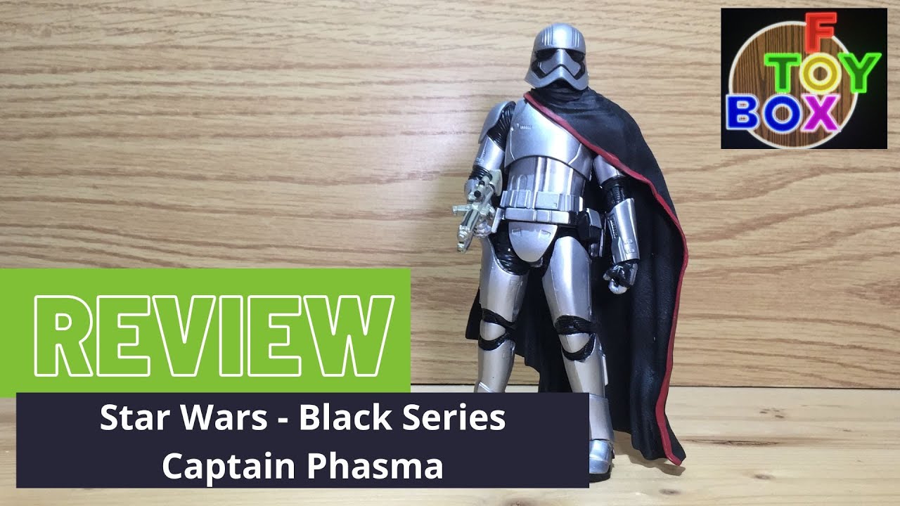 Captain Phasma™ Action Figur Review | Star Wars® Black Series | Hasbro ...