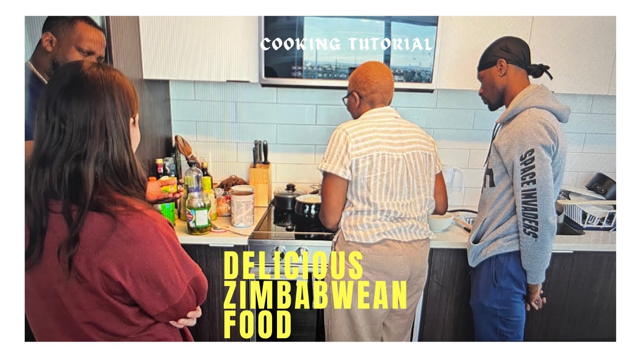 How To Cook Sadza and Beef -A Taste Of Zimbabwean Cuisine - YouTube