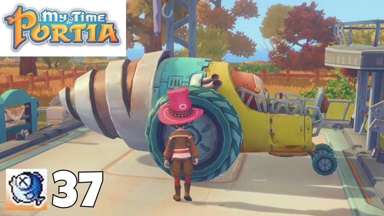 My Time at Portia - Ep 37 - A Driller Car! - YouTube