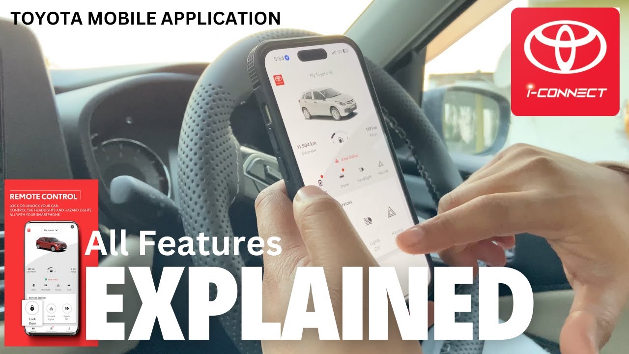 Toyota Connect app review | #toyotamobileapp #toyotaiconnectglanza # ...