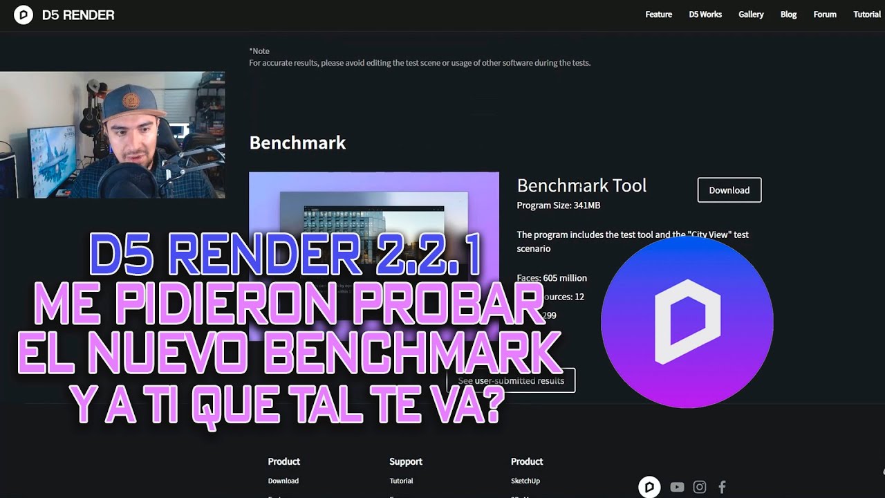 D5 RENDER ME MANDO SU BENCH MARK 🔴 AYUDENME A PROBARLO - YouTube