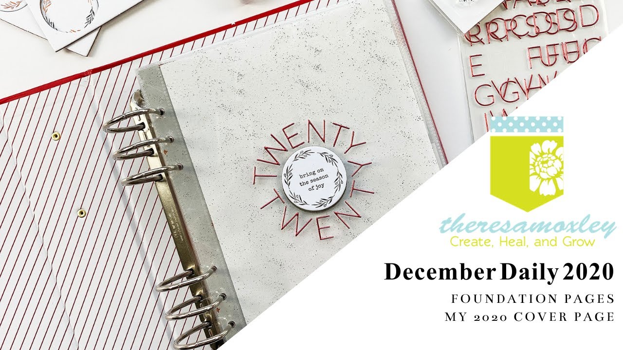 December Daily 2020 Foundation Pages | Cover Page - YouTube