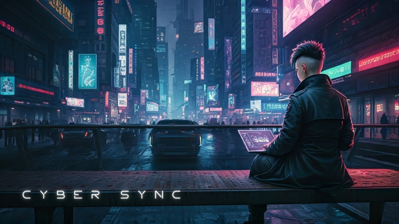 Cyber Sync | Epic Cyberpunk | Instrumental Music for Focus, Work ...
