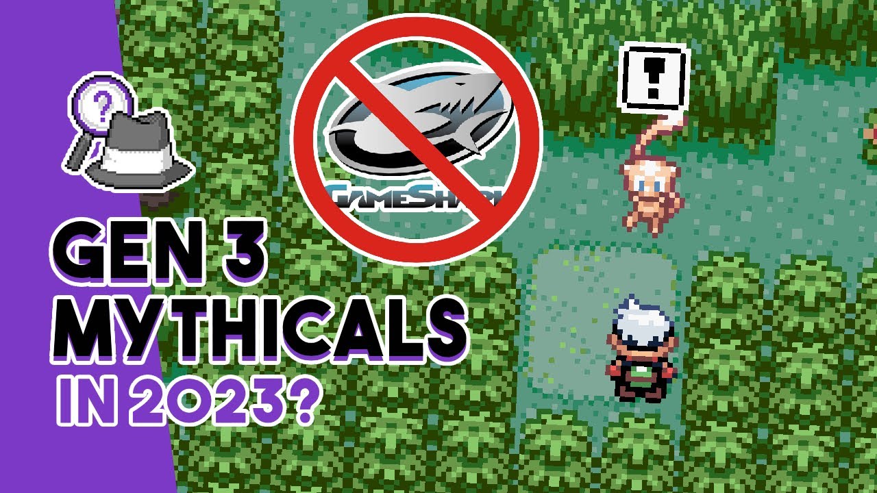 We Are Catching EVERY Gen 3 Mythical Pokemon in 2023 With NO CHEATS ...