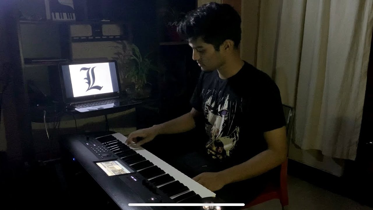 L's theme A - Death Note | Keyboard Cover | - YouTube