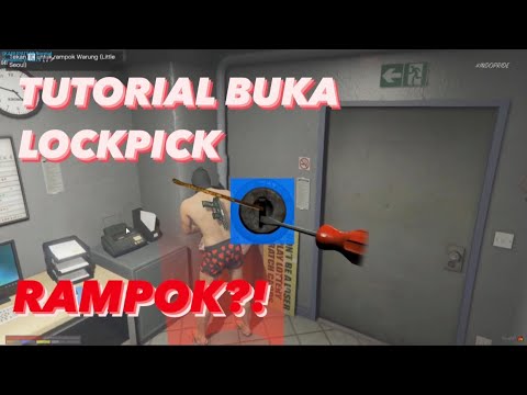 TUTORIAL NGERAMPOK+BUKA LOCKPICK 100% BERHASIL | GTA V ROLEPLAY # ...