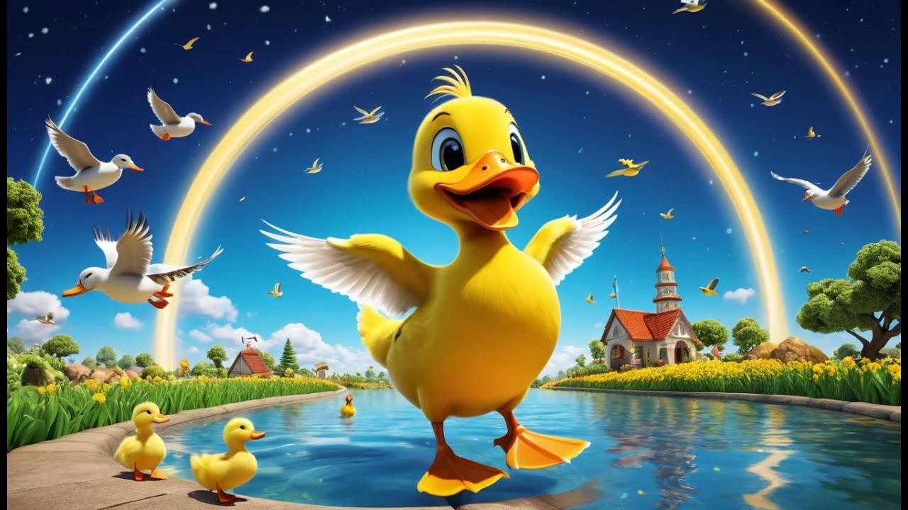 Ducky Flappy Wings Go Flap Flap Flap | Fun Duck Nursery Rhyme for ...