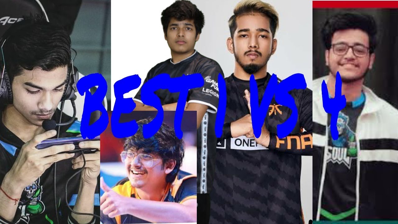 Top 5 streamers 1vs4 clutch | Mortal, Scout, Jonathan, Viper, Regaltos ...
