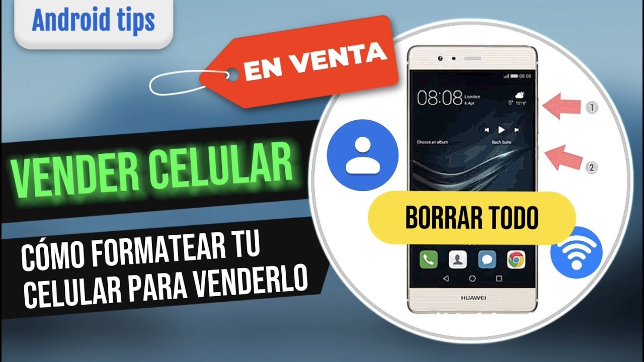 🤳Cómo resetear /formatear tu celular para venderlo l Formatear Android ...