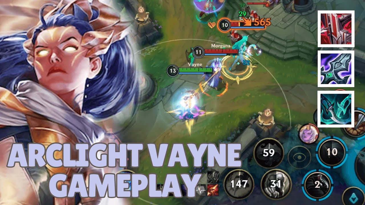 WILD RIFT | LEGENDARY RANKED ARCLIGHT SKIN VAYNE VS KALISTA MATCH UP ...