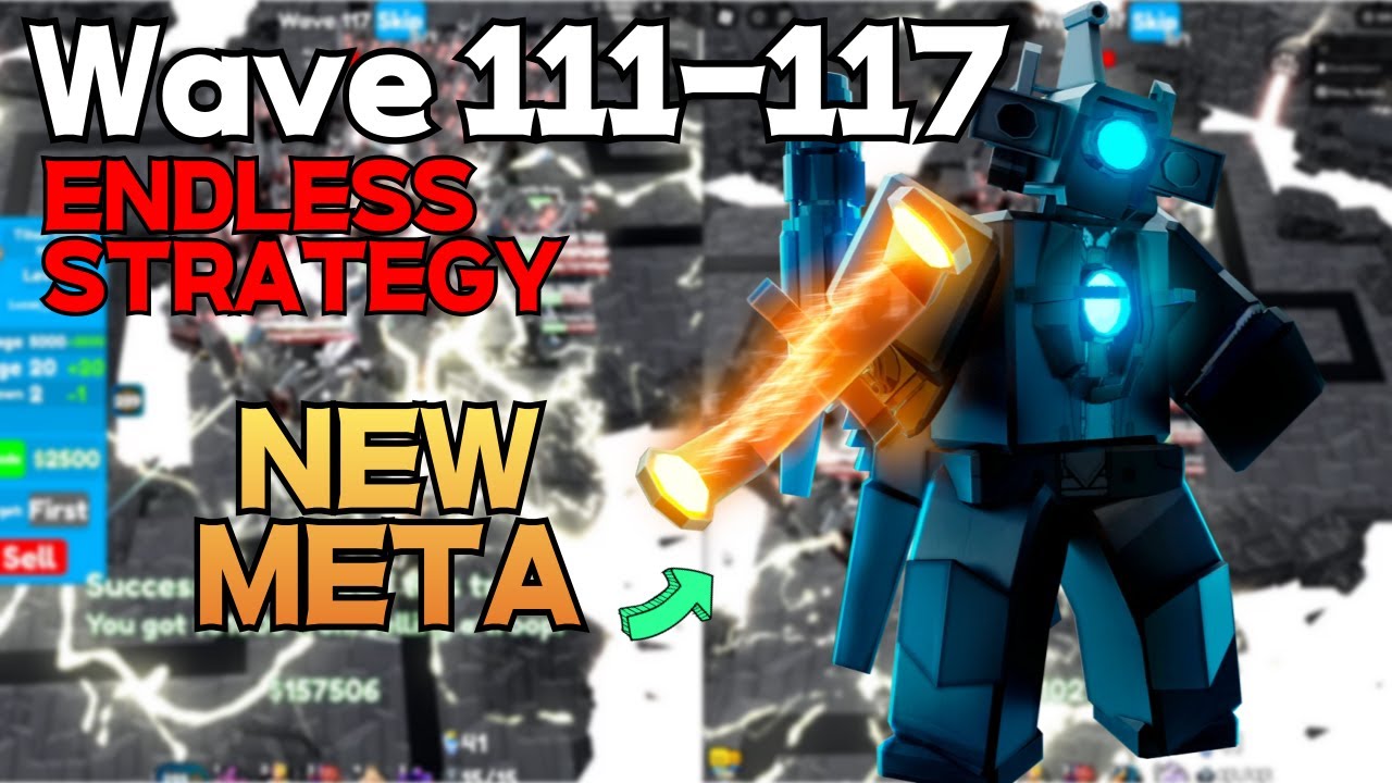 How to Beat Wave 117 in ENDLESS Toilet Tower Defense. ASTRO UTC makes a ...