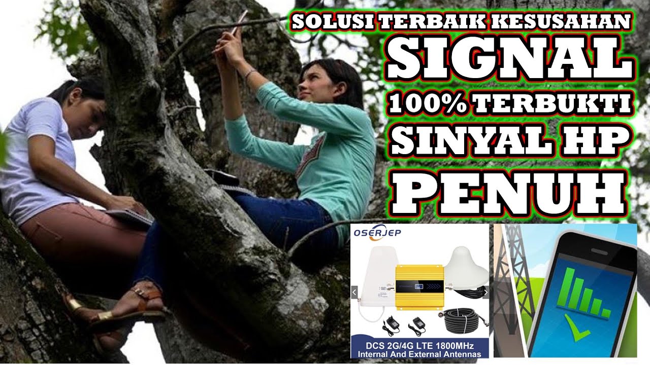 SOLUSI TERBAIK 100% PENGUAT SIGNAL HANDPHONE II REPEATER BOOSTER SIGNAL ...