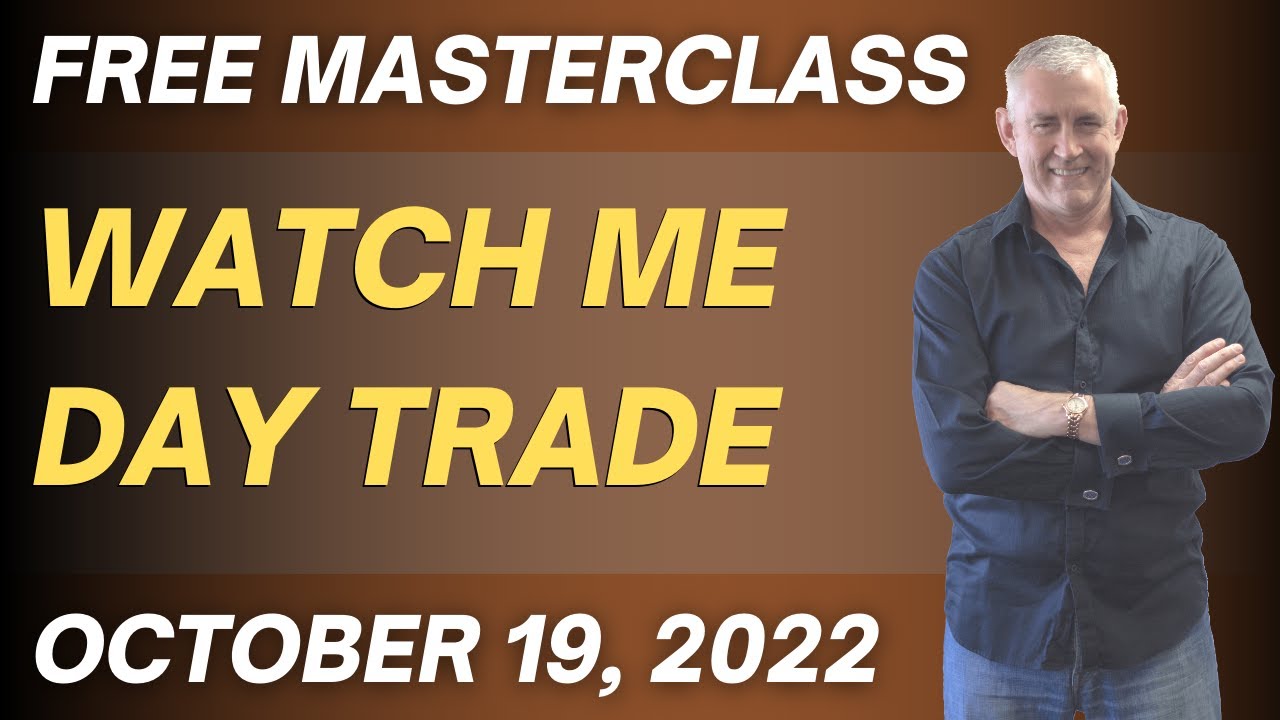 Watch Me Live Day Trading Masterclass Youtube 3034