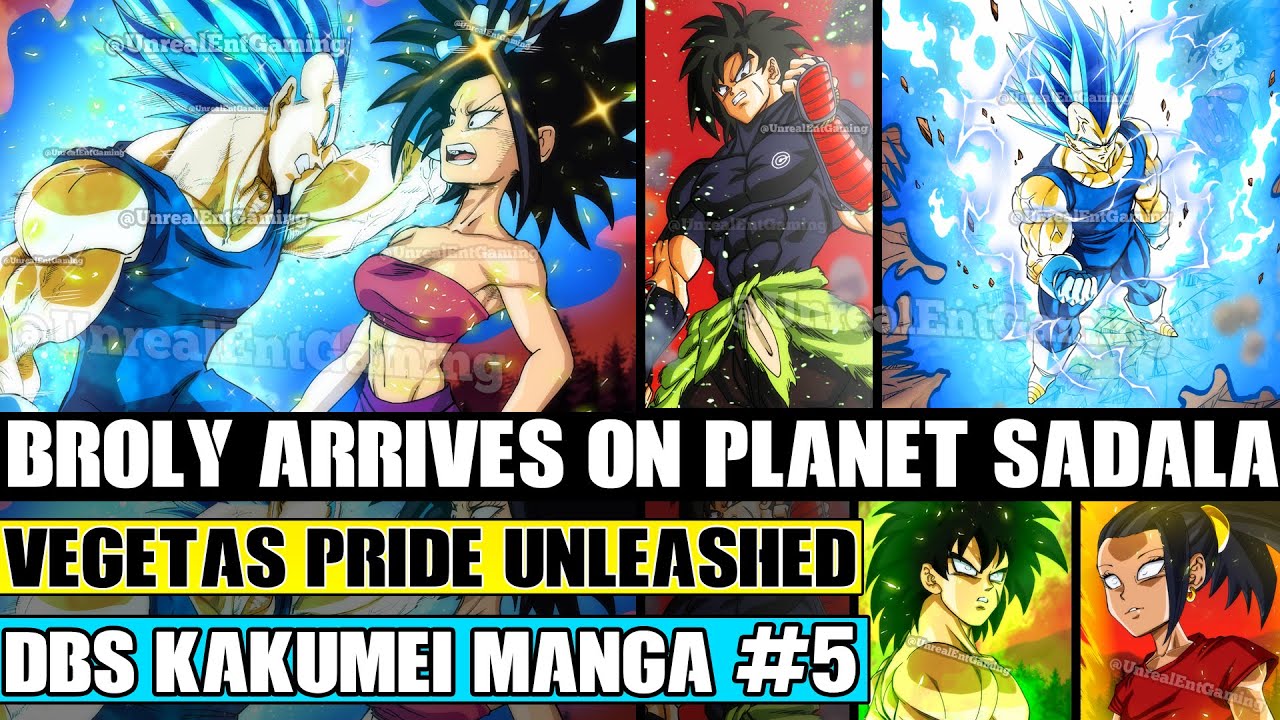 Dragon Ball Kakumei: Broly Meets Kale On Planet Sadala! Vegetas ...