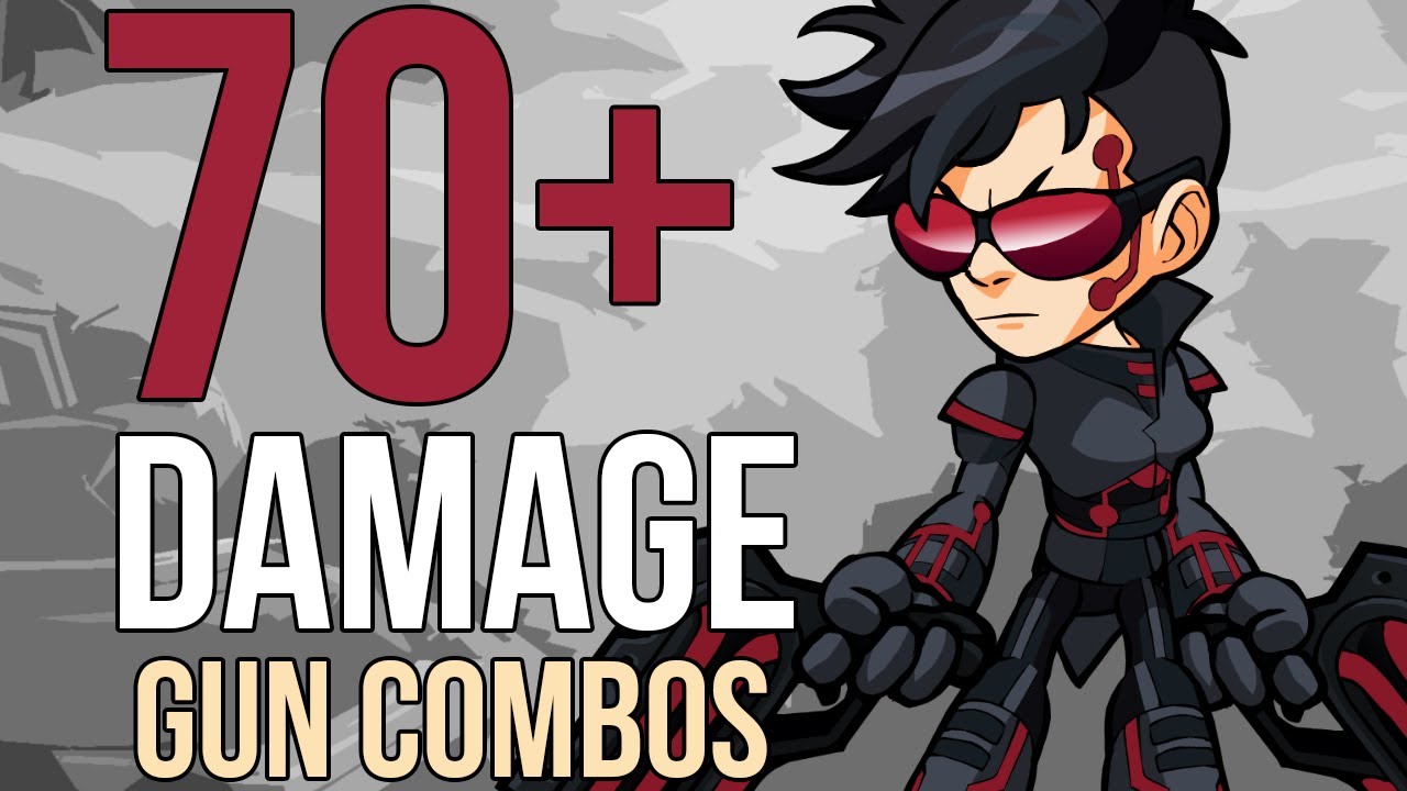70+ DAMAGE GUN COMBO TUTORIAL! Advanced Blaster Combo Guide - YouTube