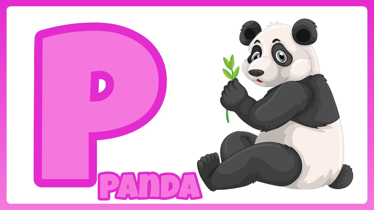 Letter P | Panda, Pinguin, Pineapple, Pink, Parrot, Pumpkin, Pie ...