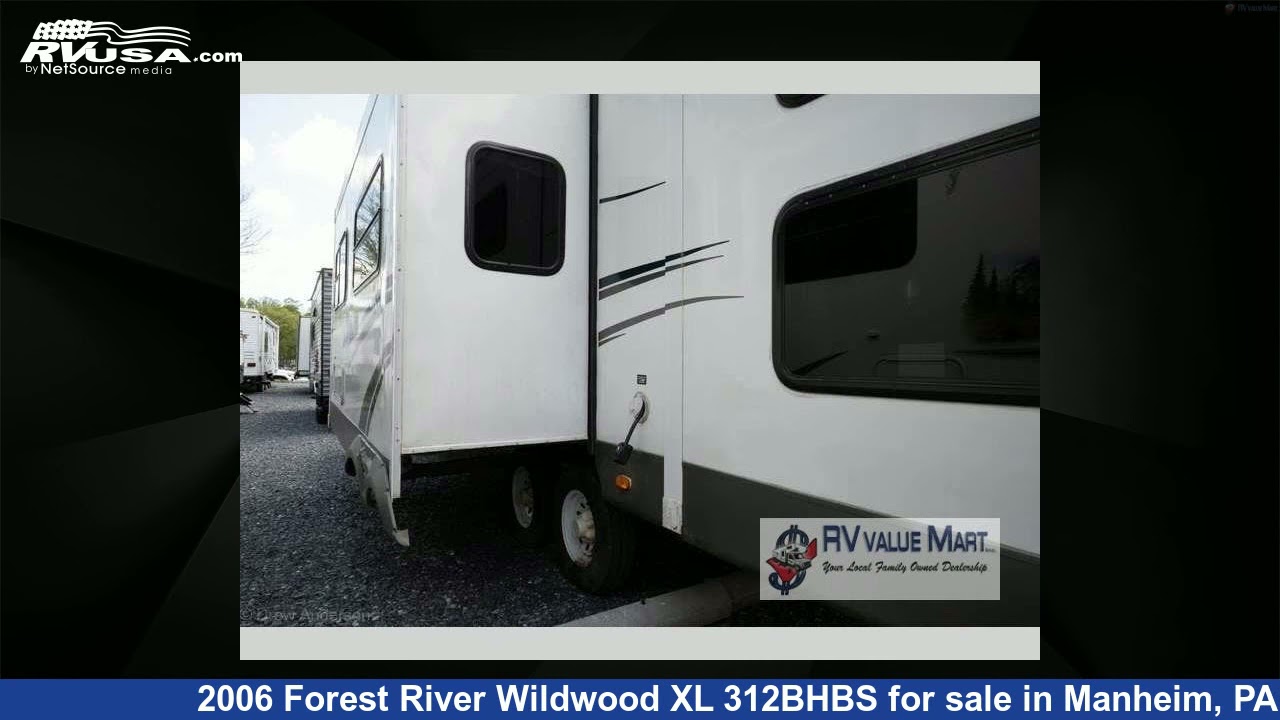 Unbelievable 2006 Forest River Wildwood Travel Trailer RV For Sale in ...