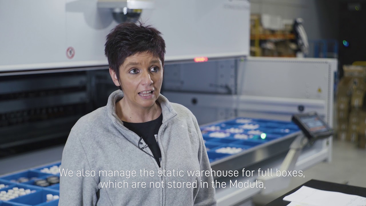 Muylle - Facon: meer dan 350 orderlijnen op 1 Modula lift in 1,5 u ...