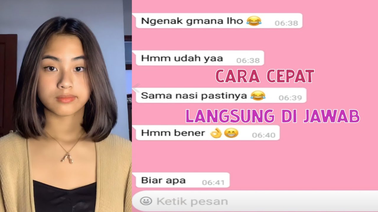 kumpulan chat wa gombal romantis lucu bikin baper TERBARU - YouTube