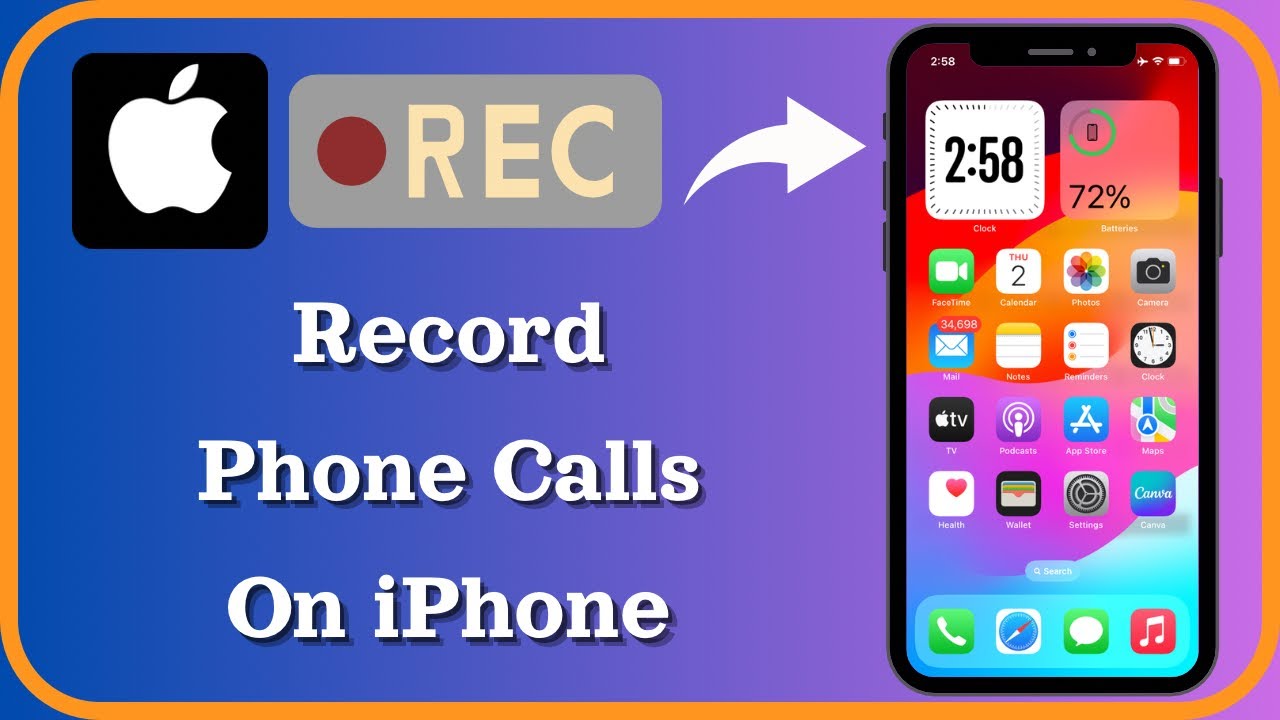 How to Record Phone Calls on iPhone | iPhone Phone Calls Recorder ...