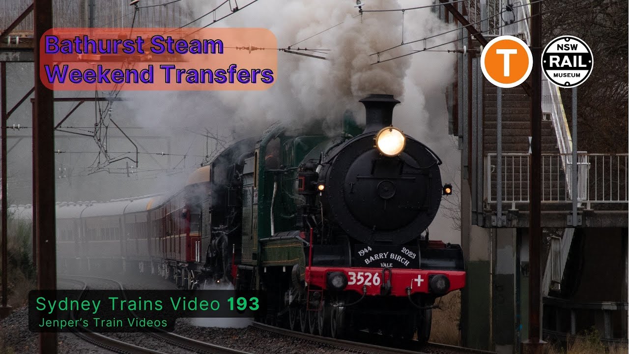 Bathurst Steam Weekend Transfers - STV193 - YouTube