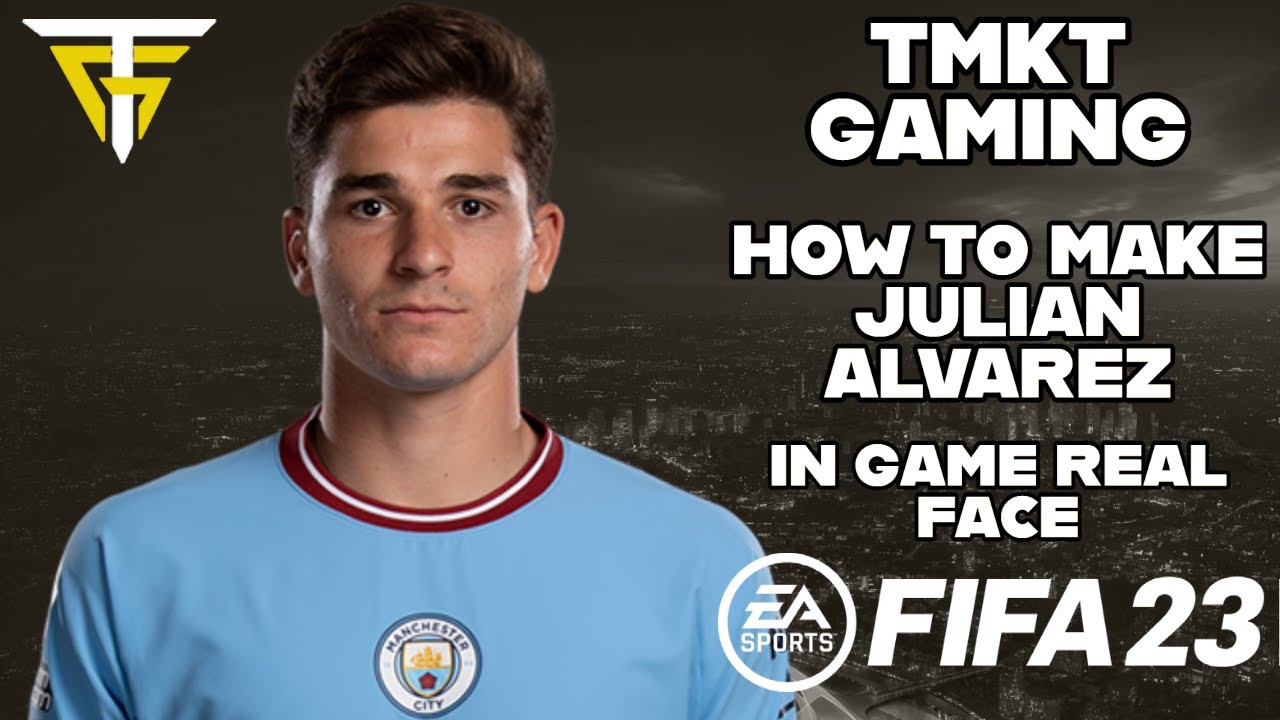 FIFA 23 - How To Make Julian Alvarez - In Game Real Face! - YouTube