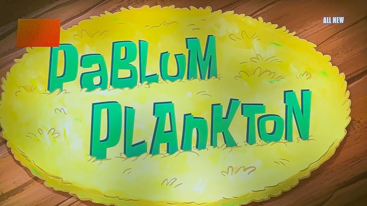 Pablum Plankton Title Card - YouTube