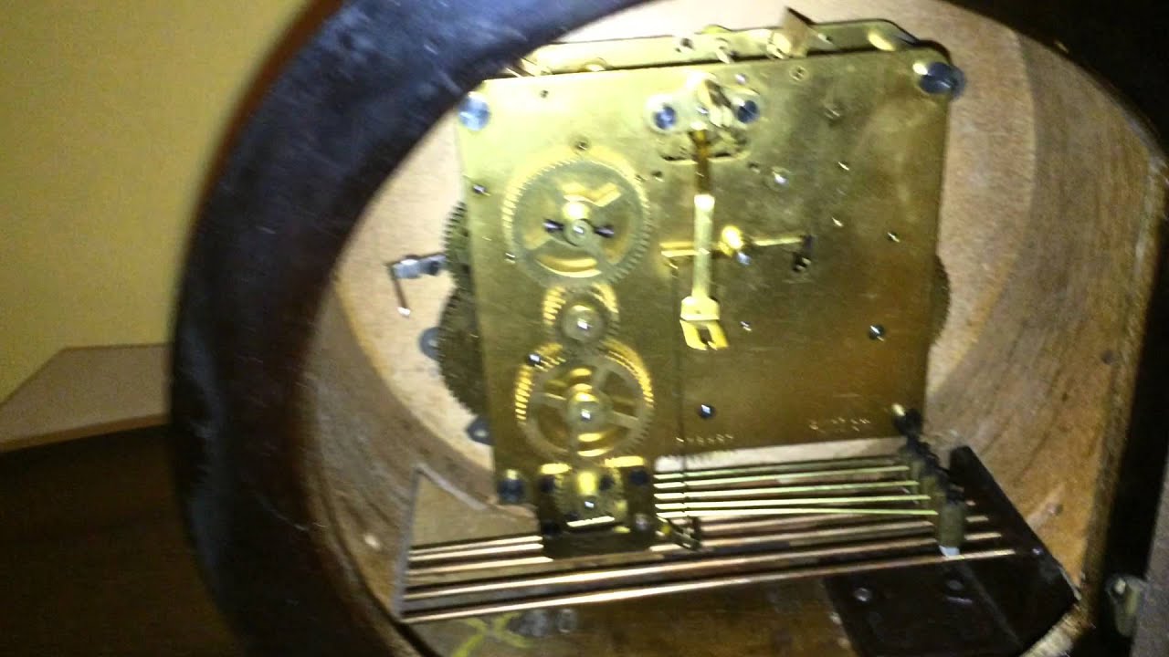 Emes Westminster Kaminuhr / Emes Westminster Mantle clock - YouTube