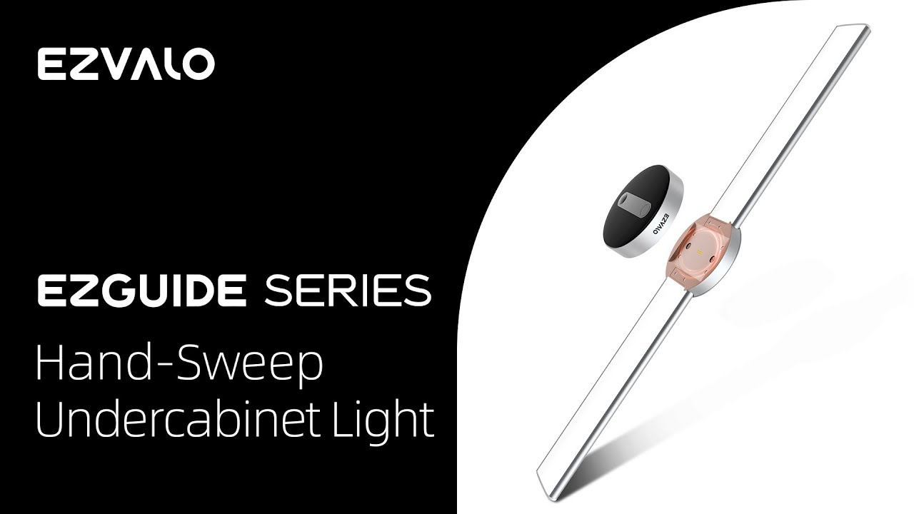 EzLumi Bar Pro | Hand-sweep Control Under Cabinet Light Easy Guide ...