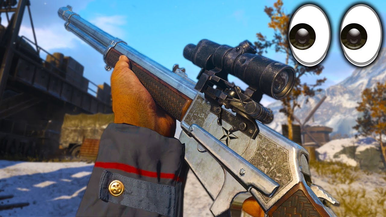 the NEW HEROIC LEVER ACTION is DIRTY.. 😷 (THE SHERIFF II) - COD WW2 ...