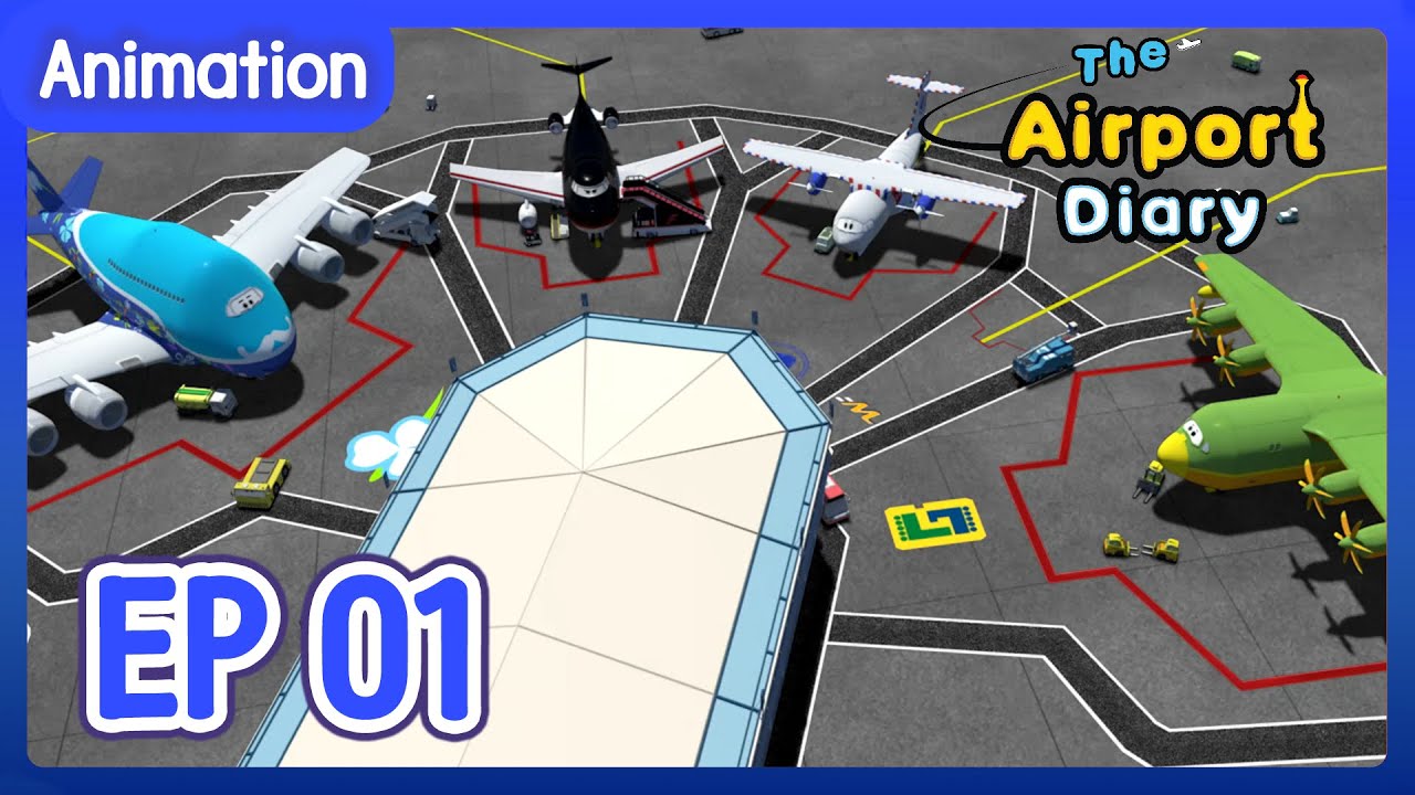The Airport Diary 1 Ep1 Winky Comes To Fluffy Airport Youtube