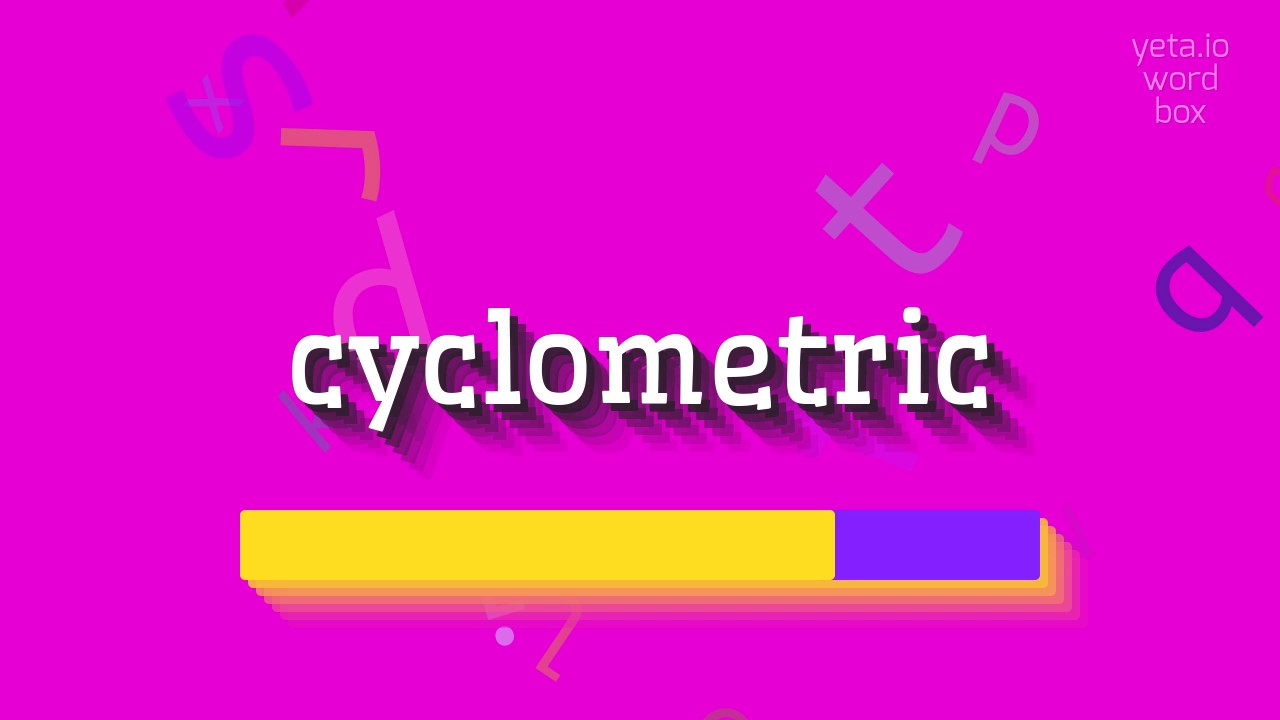 How to say "cyclometric"! (High Quality Voices) - YouTube