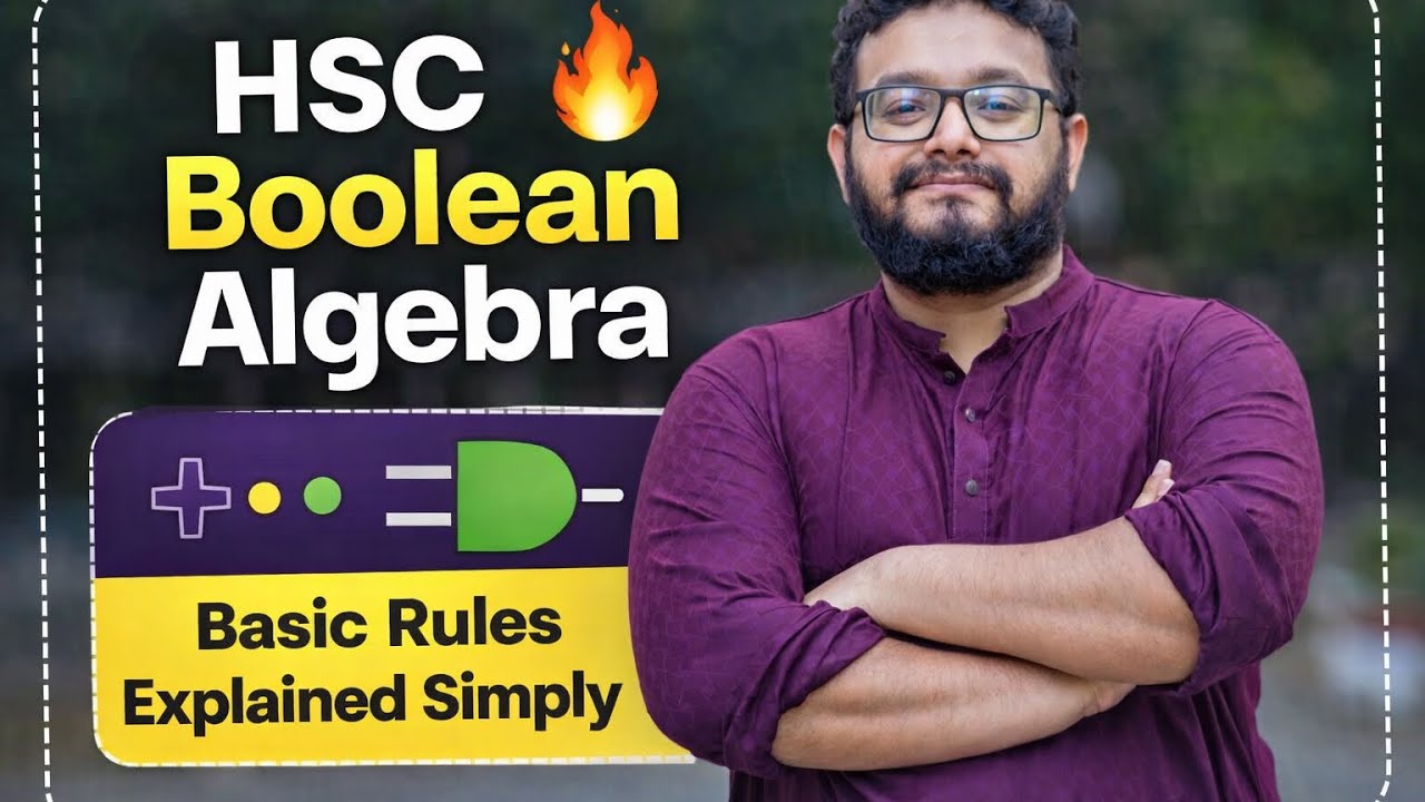 HSC Boolean Algebra 🔥 Basic Rules Explained Simply” - YouTube