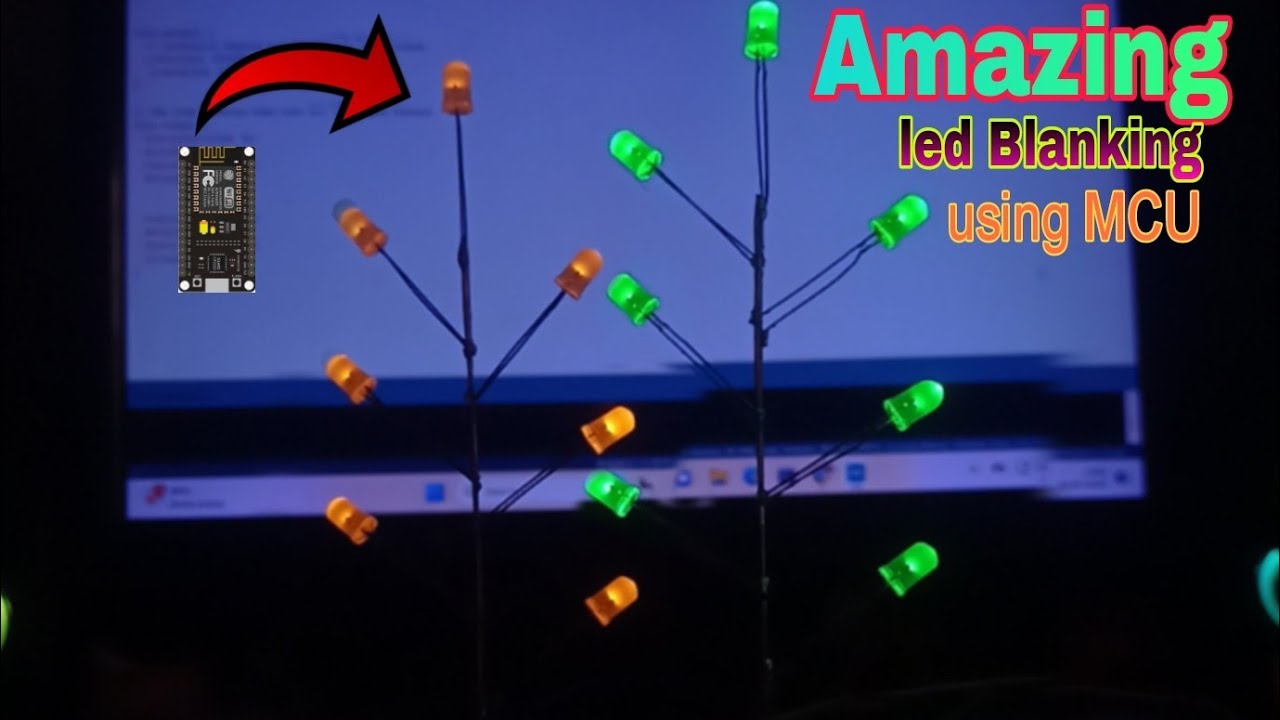 Amazing LED Blinking Circuit/using NodeMCU//2024 - YouTube