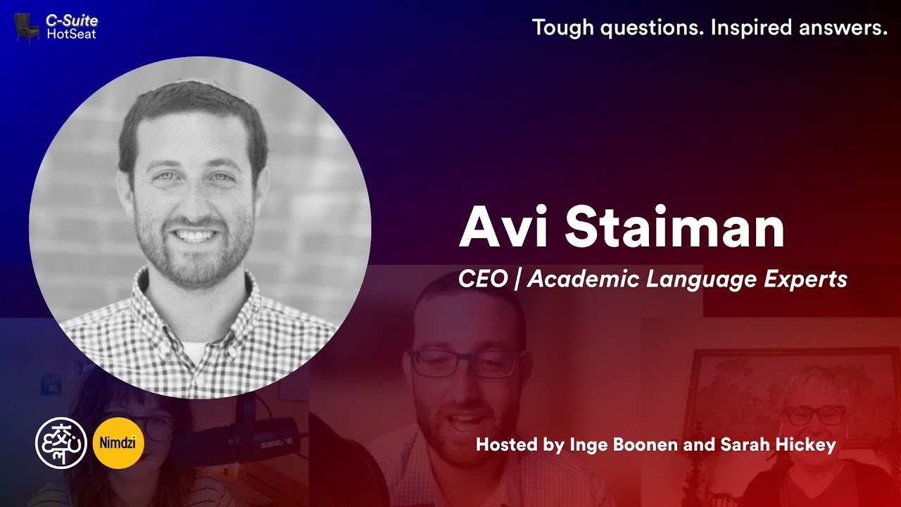 Be prepared to handle the challenges with CEO Avi Staiman | C-Suite ...