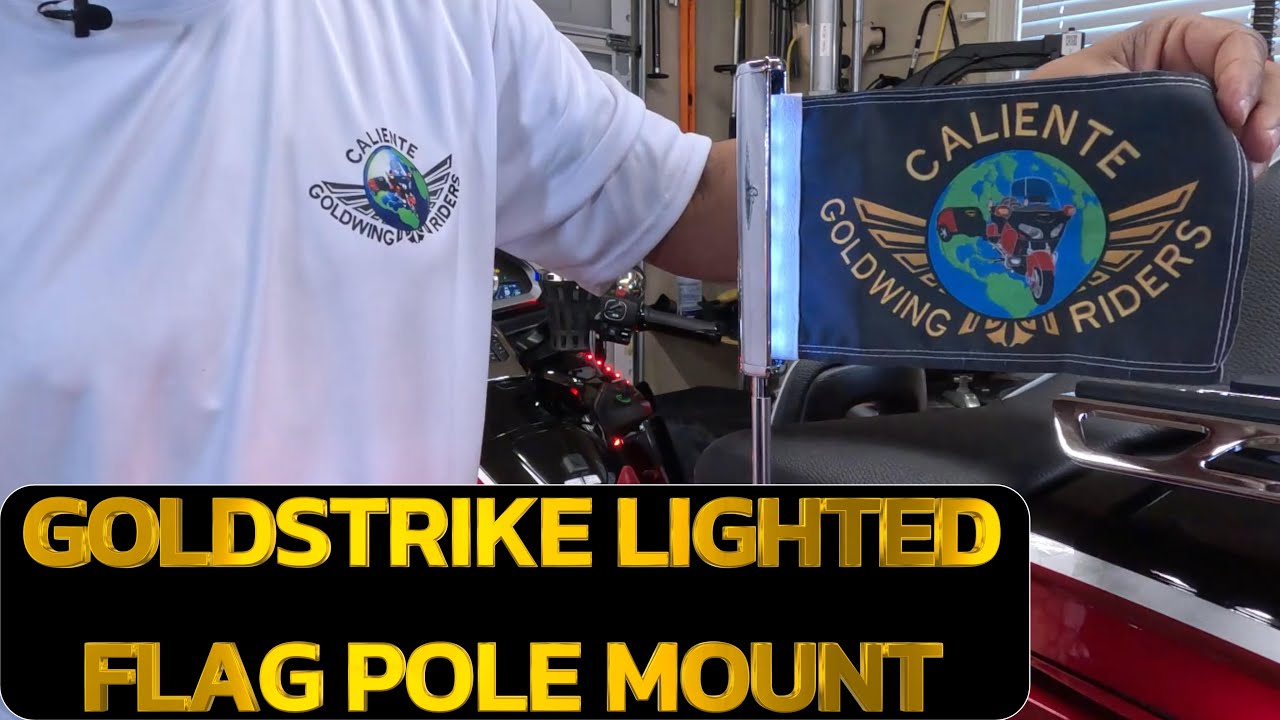 Goldstrike Tour Trunk Flag Pole Mount - YouTube