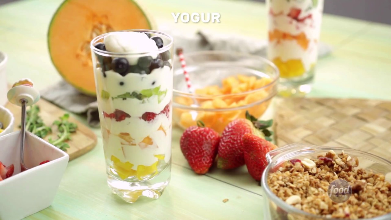 Parfait Arco Iris | Recetas Fáciles - Food Network - YouTube
