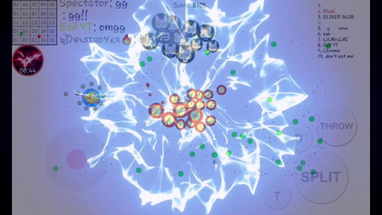 Blob/FLASH IN BLOB!!! - YouTube