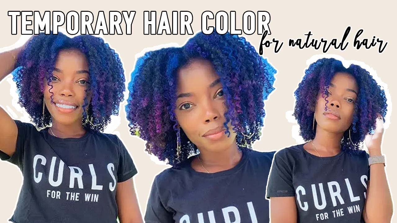 Temporary Hair Color For Natural Hair | Crown Paint Colors Review ...