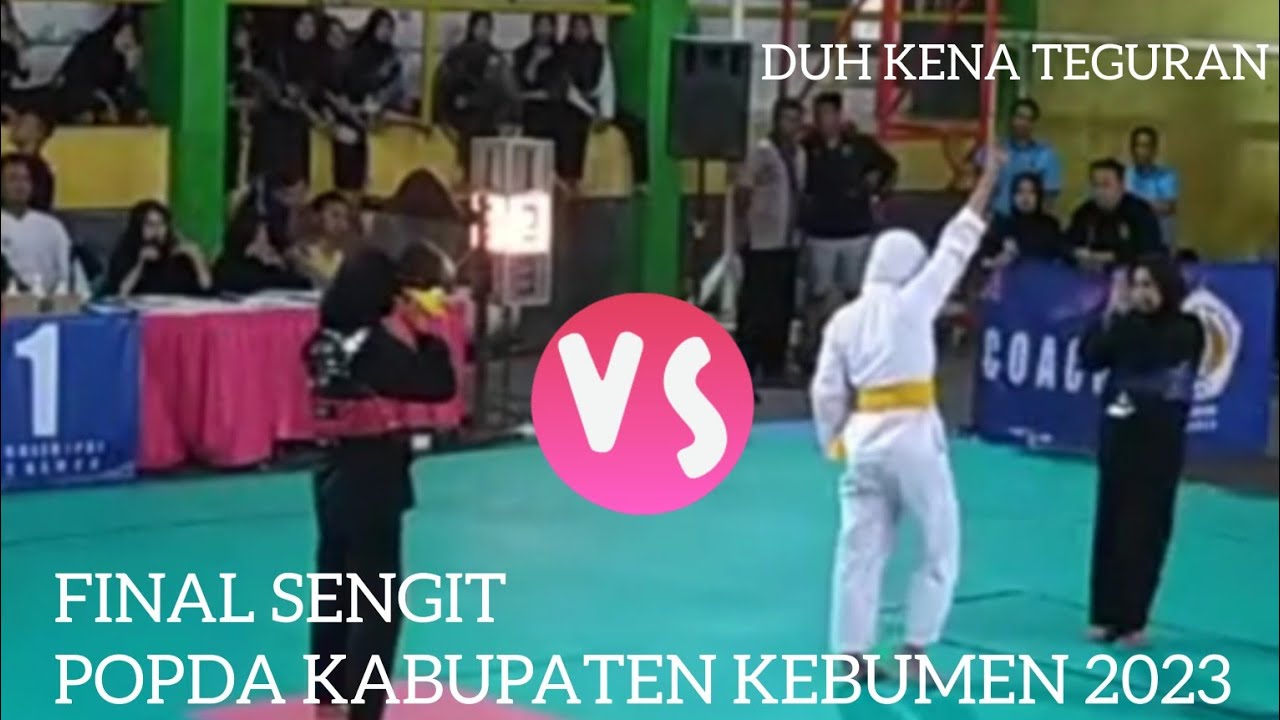 FINAL POPDA PENCAK SILAT PUTRI 2023 - YouTube