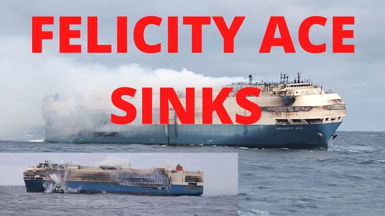 FELICITY ACE SINKS TUESDAY MORNING - YouTube