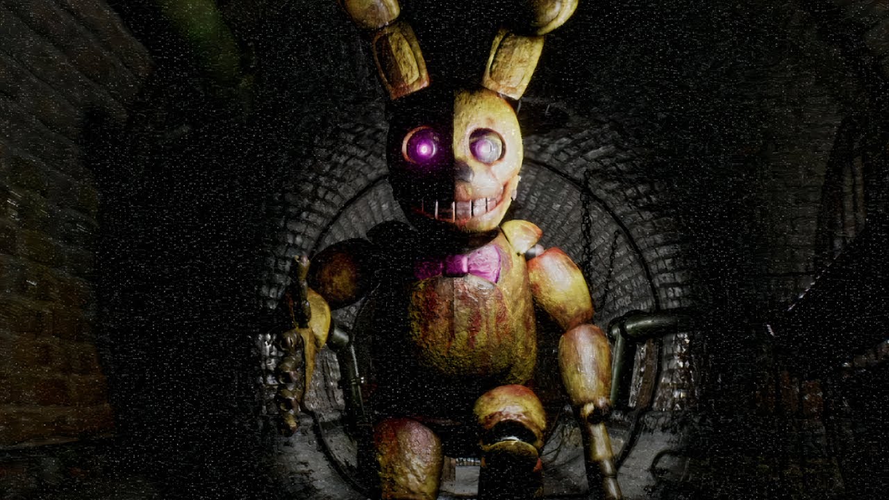ATRAPADO CON SPRING BONNIE EN LAS ALCANTARILLAS / FNAF LOCKED IN SEWER ...
