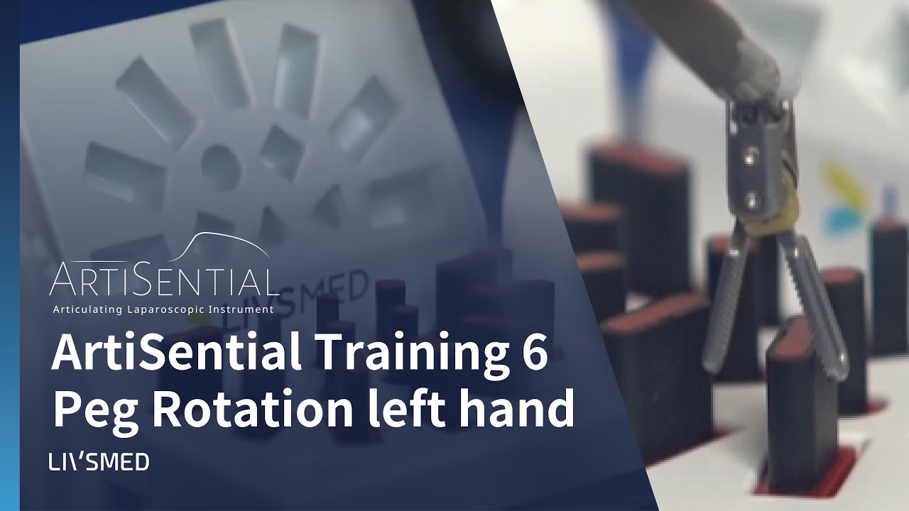 ArtiSential Training 6 Peg Rotation left hand - YouTube