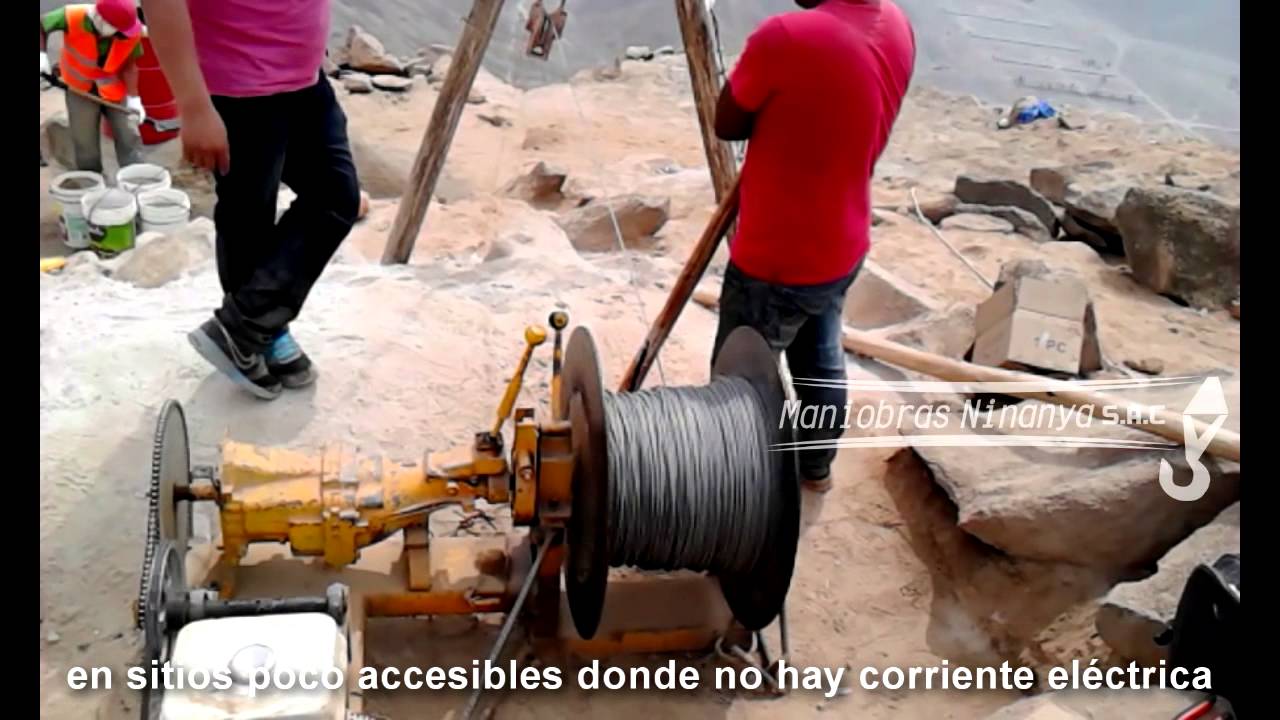 Winche Gasolinero y Petrolero - YouTube