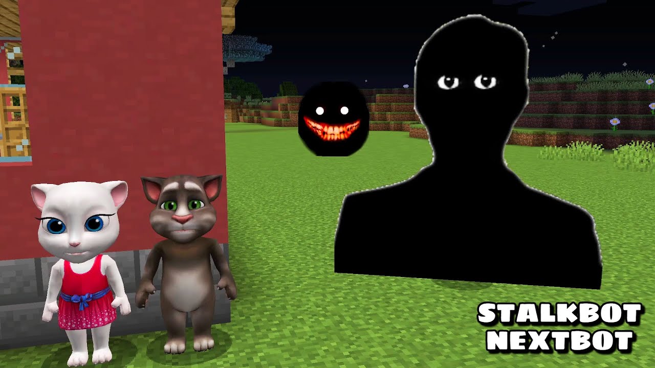 STALKBOT NEXTBOT AND FRIENDS CHASED US in Minecraft - Gameplay - Coffin Meme - YouTube